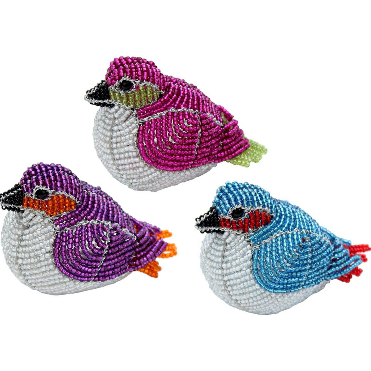 Fat Birds – Beadworx by Extol Accessories