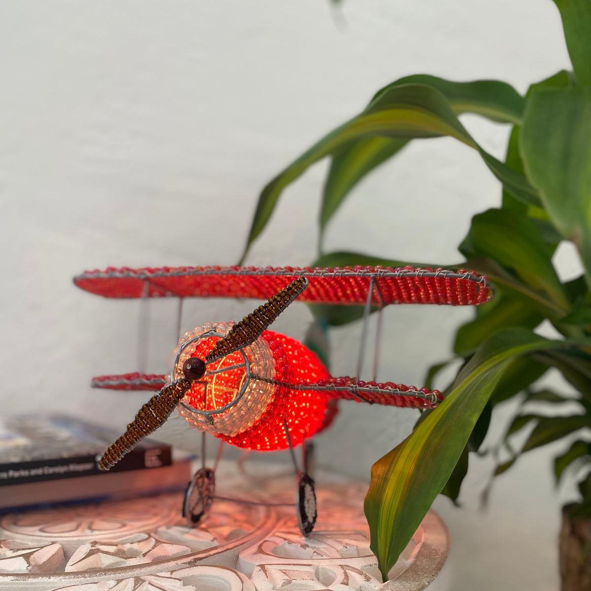 Biplane Lamp – Beadworx by Extol Accessories